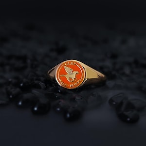 Percy Jackson Camp Half-blood Signet Ring, Percy Jackson Merch, Camp ...