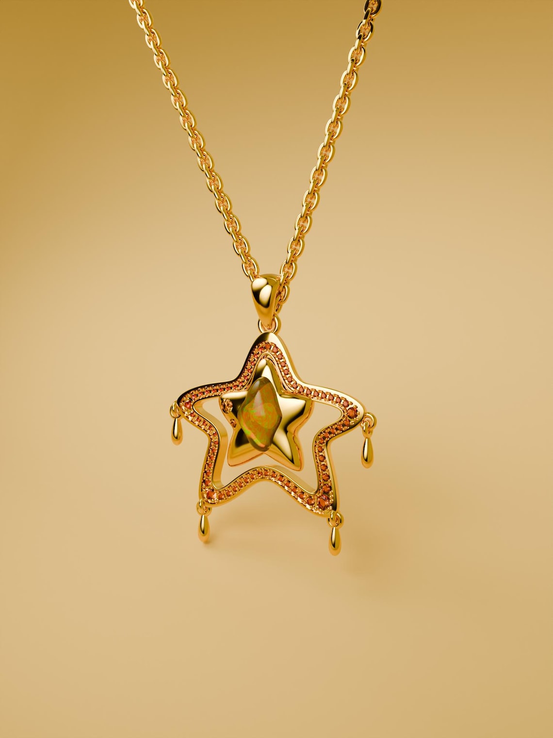Winx Club Officially Licensed, Stella Fairy Dust Bottle Necklace, Winx ...