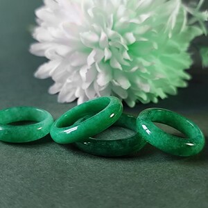 Shatter Me Ring, Aaron Warner Ring, Natural Jade Ring, Shatter Me Merch ...