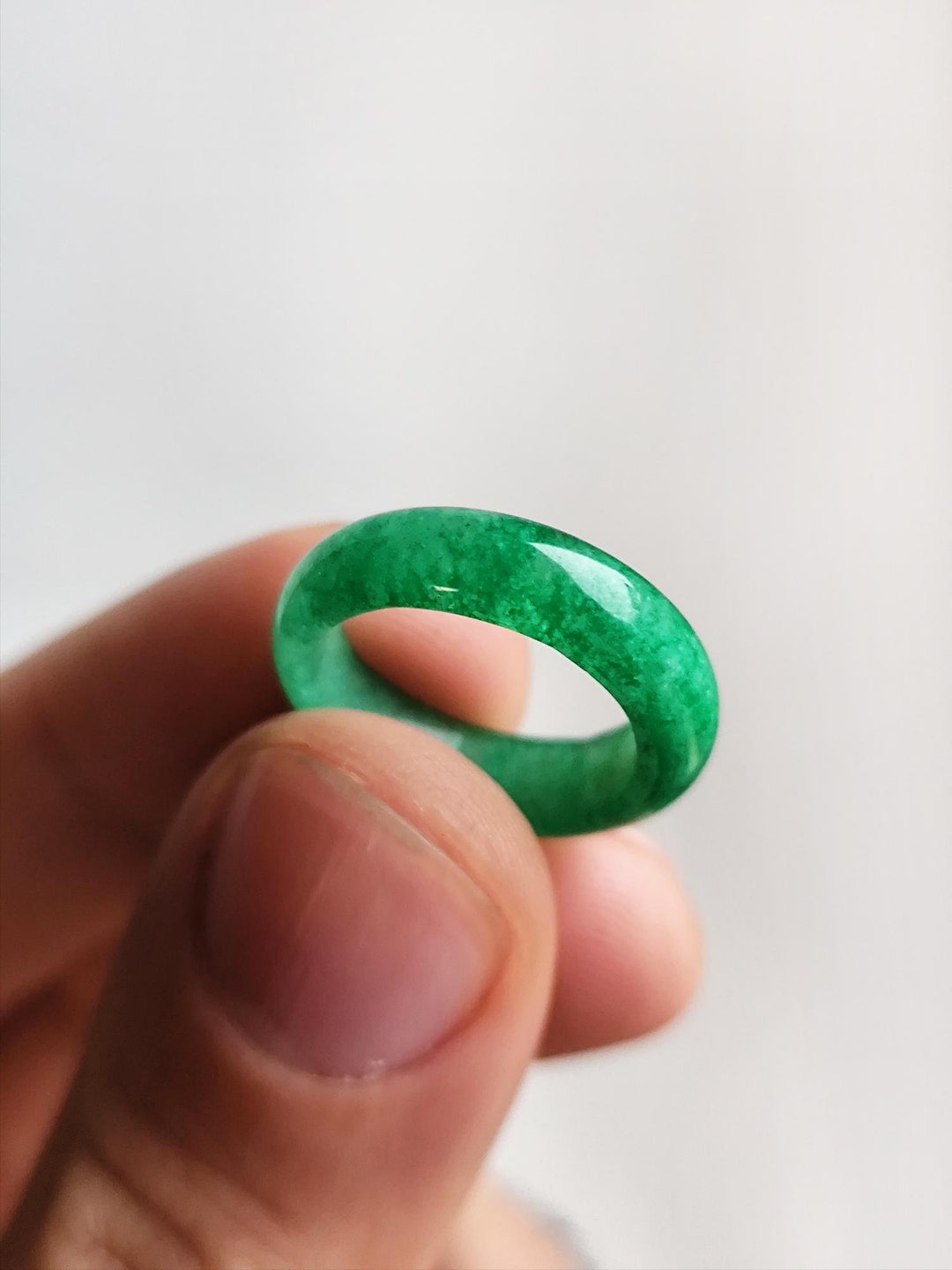 Shatter Me Ring, Aaron Warner Ring, Natural Jade Ring, Shatter Me Merch ...