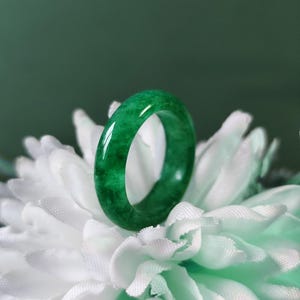 Shatter Me Ring, Aaron Warner Ring, Natural Jade Ring, Shatter Me Merch ...