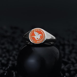 Percy Jackson Camp Half-blood Signet Ring, Percy Jackson Merch, Camp ...