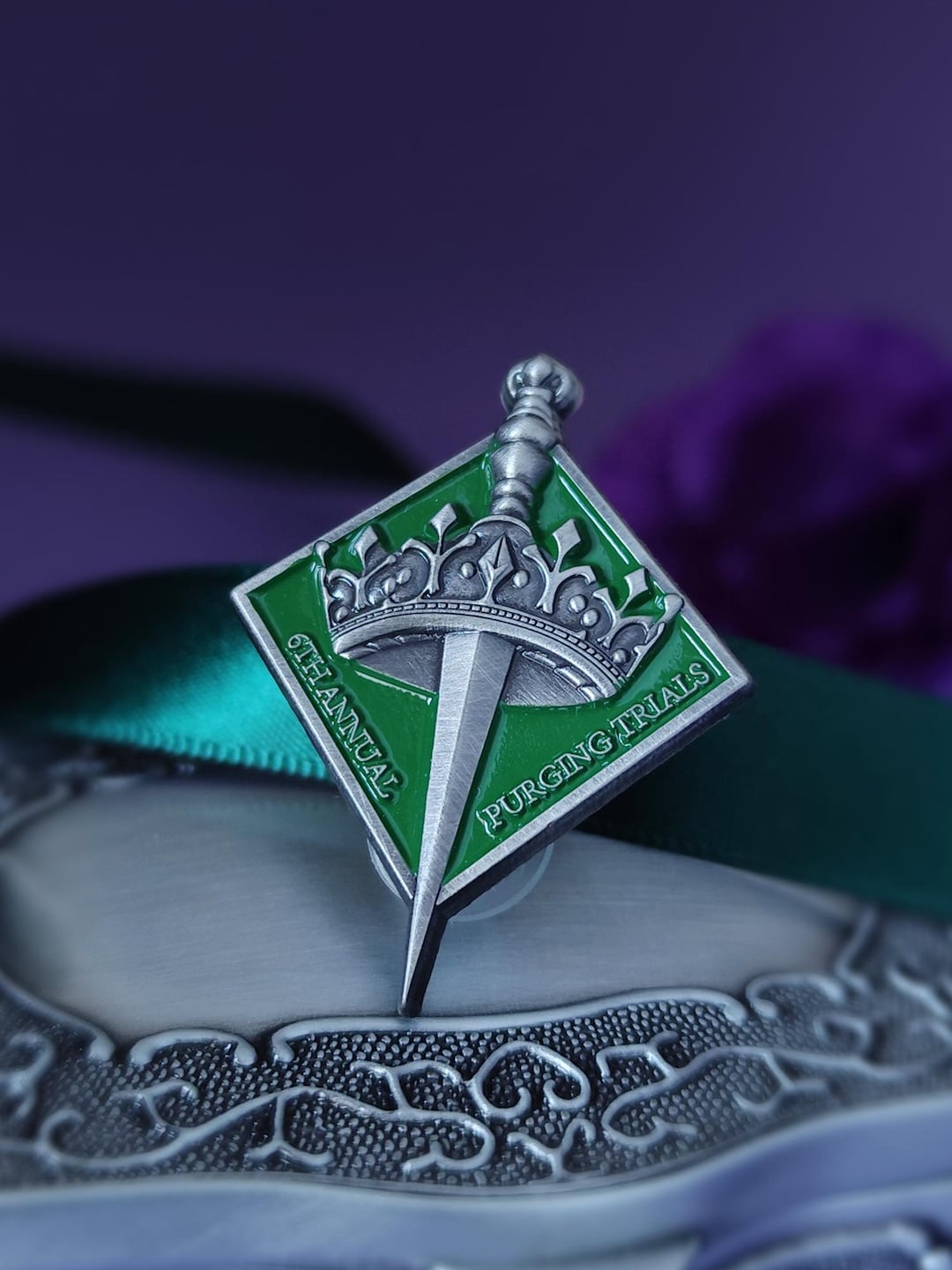 Powerless Officially Licensed, 6th Annual Purging Trials Pin, Powerless ...