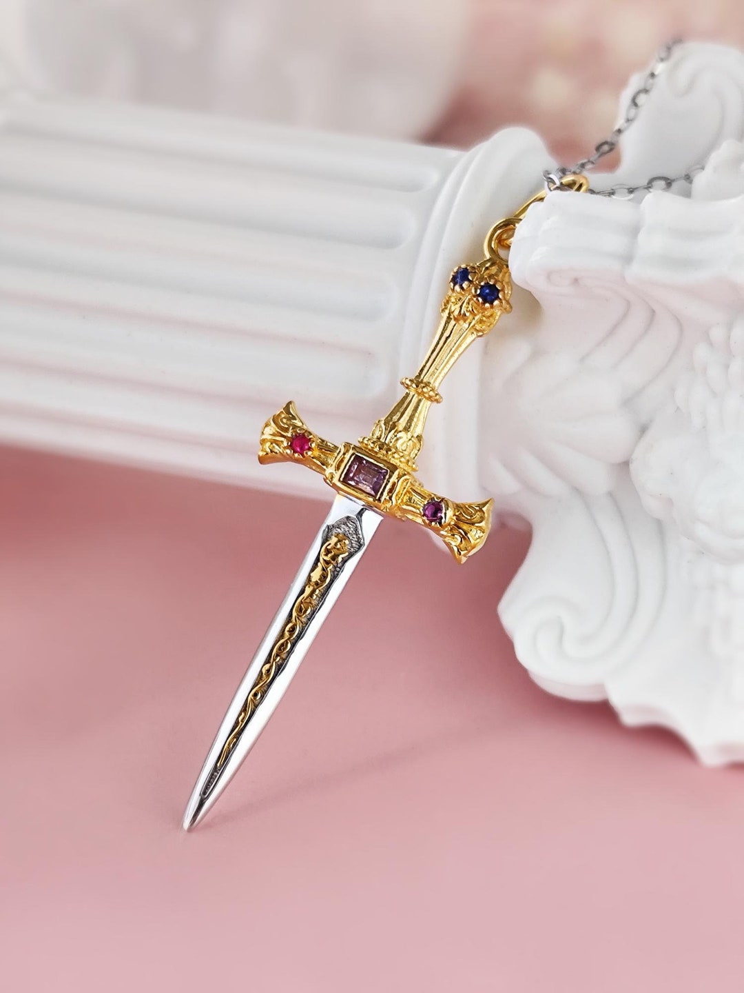 Once Upon a Broken Heart Officially Licensed, Jacks Dagger Necklace ...