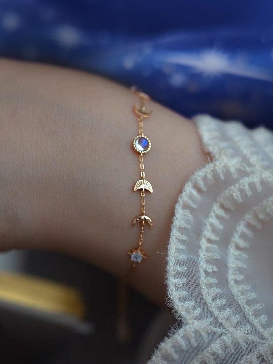 Acotar Officially Licensed, Feyre Tattoo Bracelet, Night Court, Velaris ...