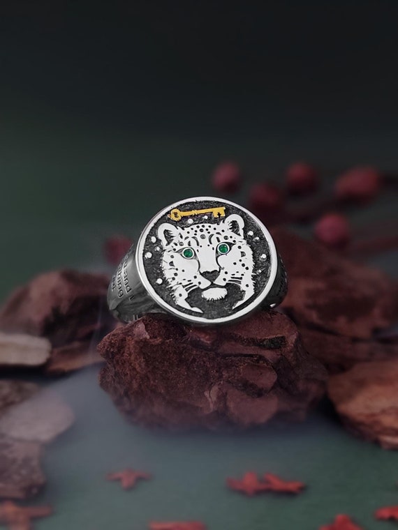 Throne of Glass Officially Licensed Lysandra Ghost Leopard Ring Aelin Galathynius Lysandra Ring Leopard Ring Terrasen Rattle the Stars Etsy