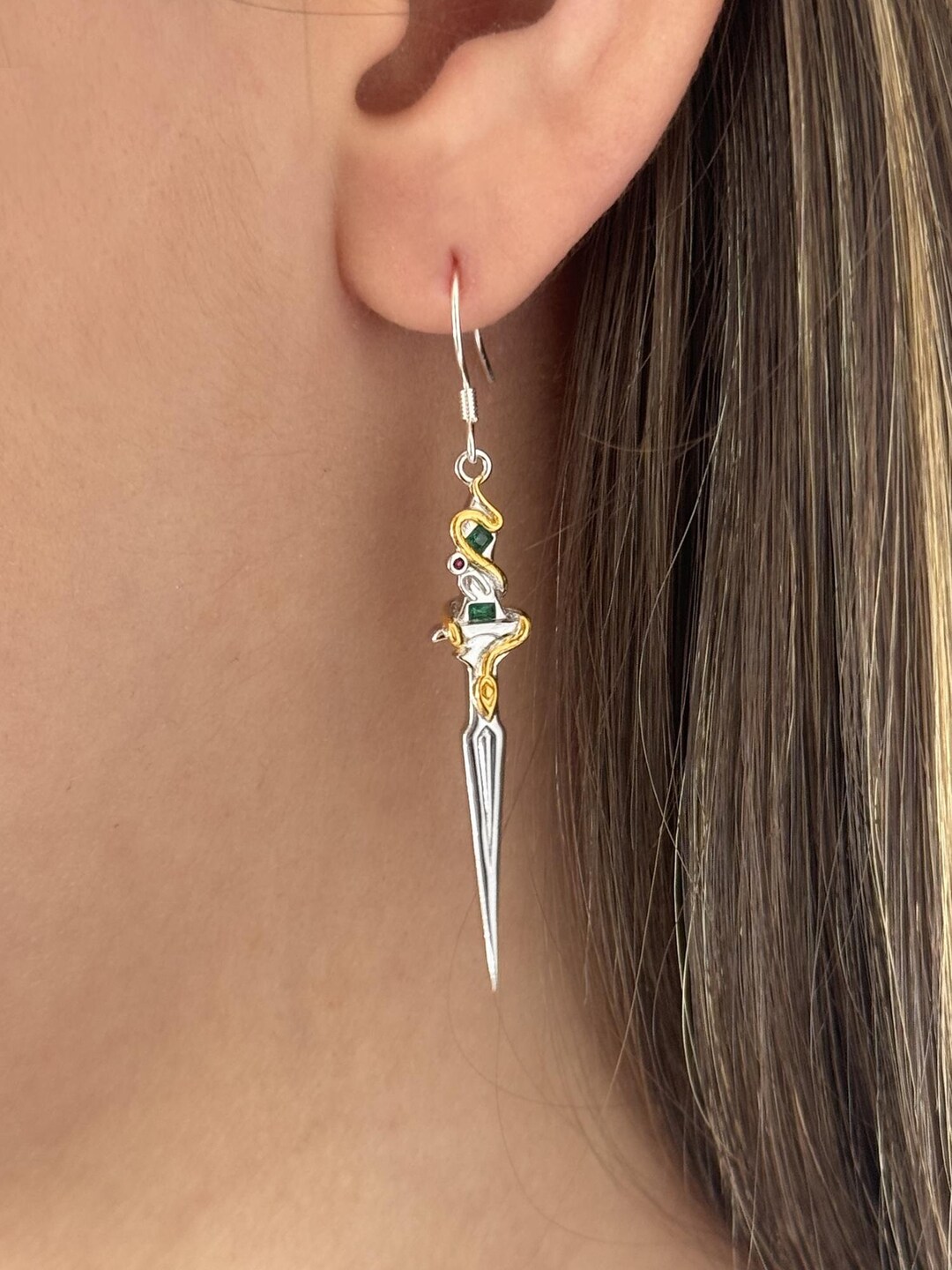 Kingdom of the Wicked, Wrath's House Dagger Earring, Emilia Wrath ...