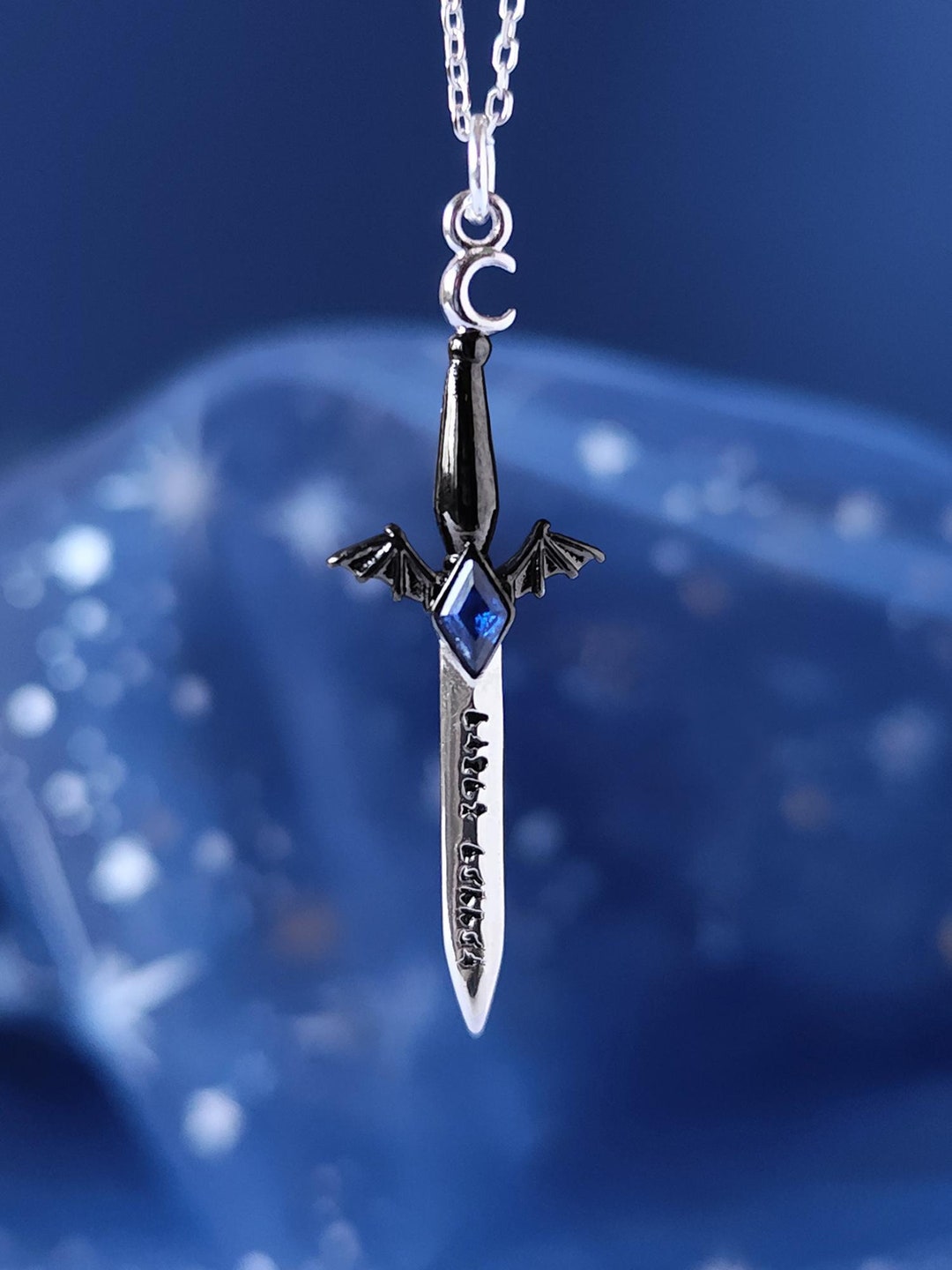 Acotar Officially Licensed, Truth-teller Dagger Necklace, Azriel Dagger ...