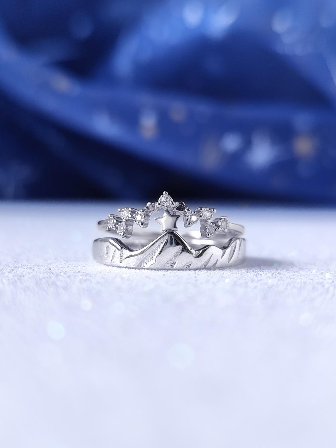 Acotar Ring Set Officially Licensed Acotar Starry Mountains Ring ...