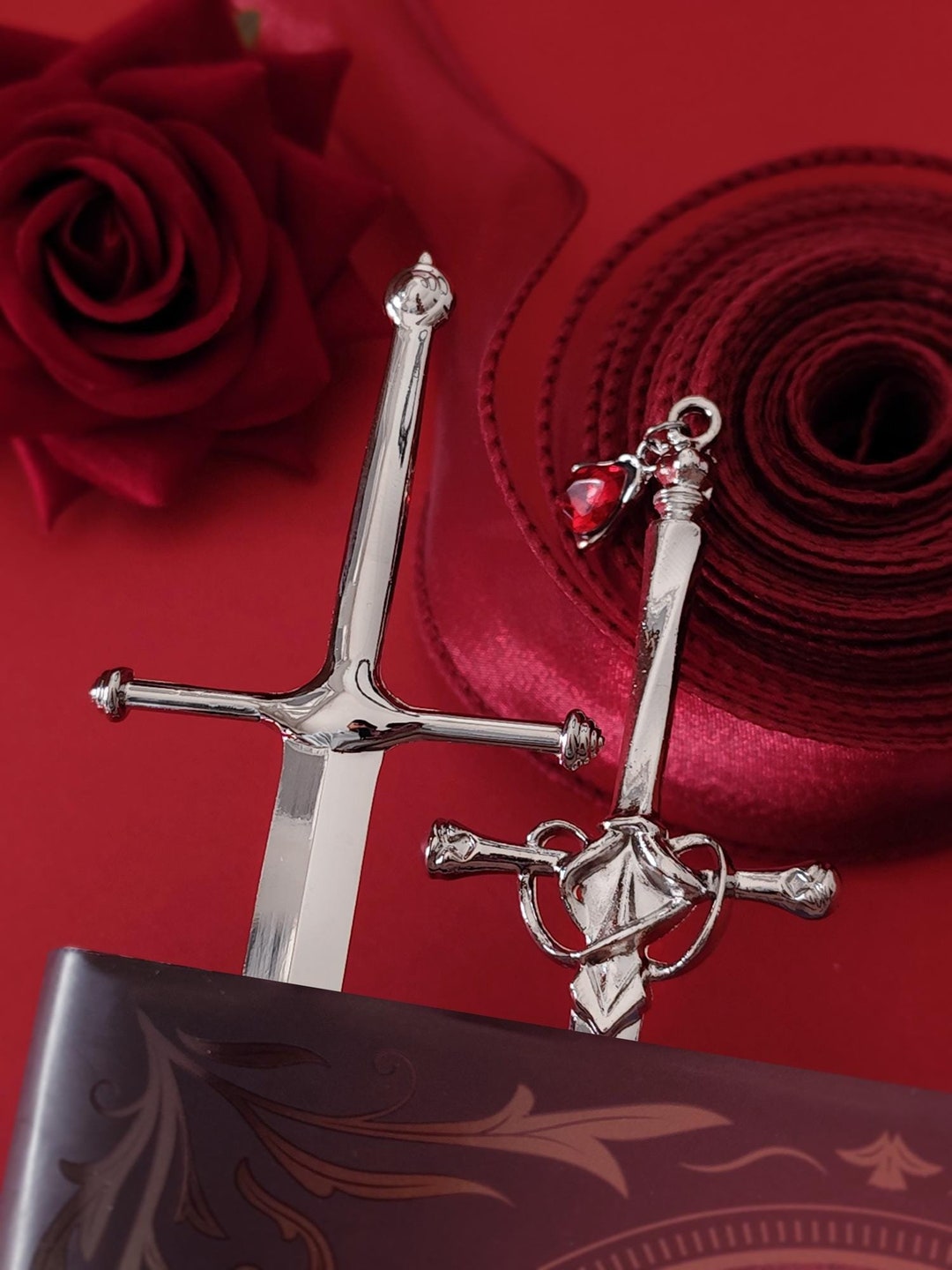 Custom Sword Bookmark Letter Opener, Book Lover Gift, Sword Letter ...