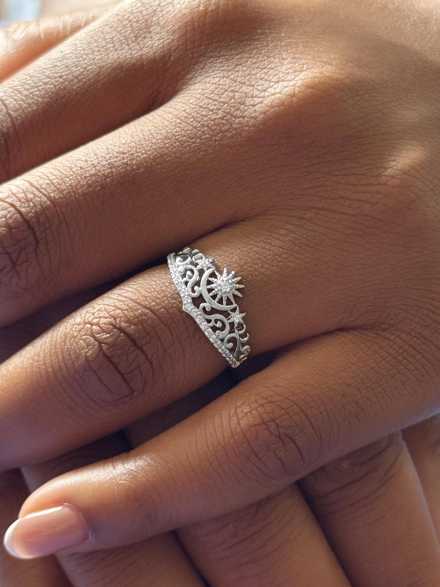 Acotar Officially Licensed, Feyre High Lady Crown Ring, Night Court ...