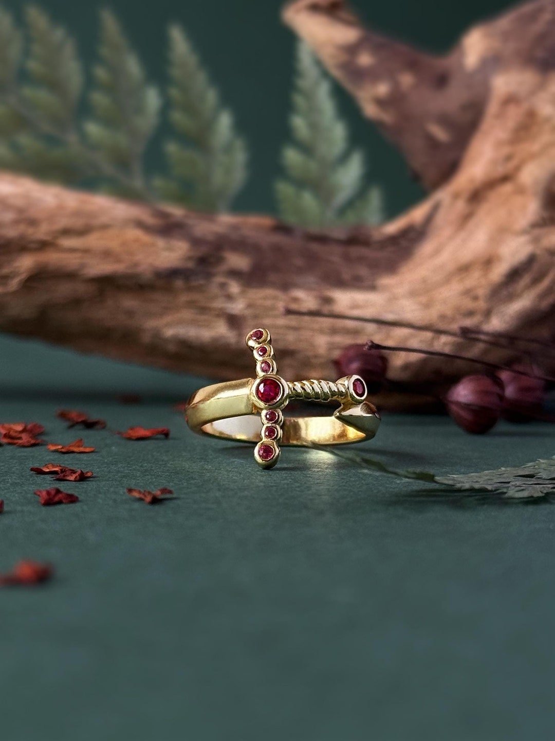 Throne of Glass Officially Licensed, Goldryn Sword Ring, Aelin ...