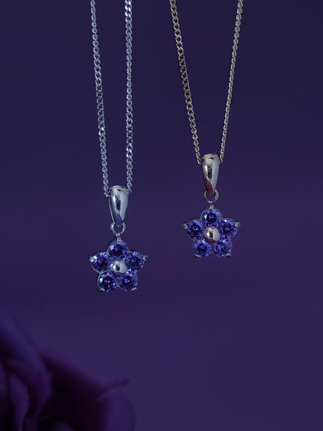 Powerless Officially Licensed, Forget Me Not Dainty Necklace, Paedyn ...