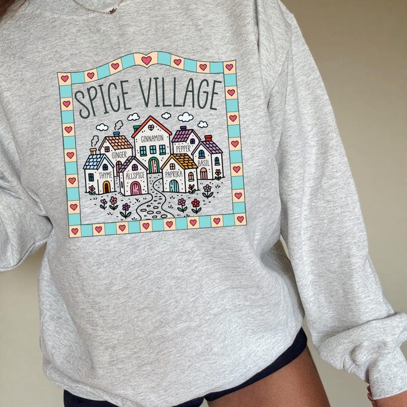 Set of Friendly Village - Etsy