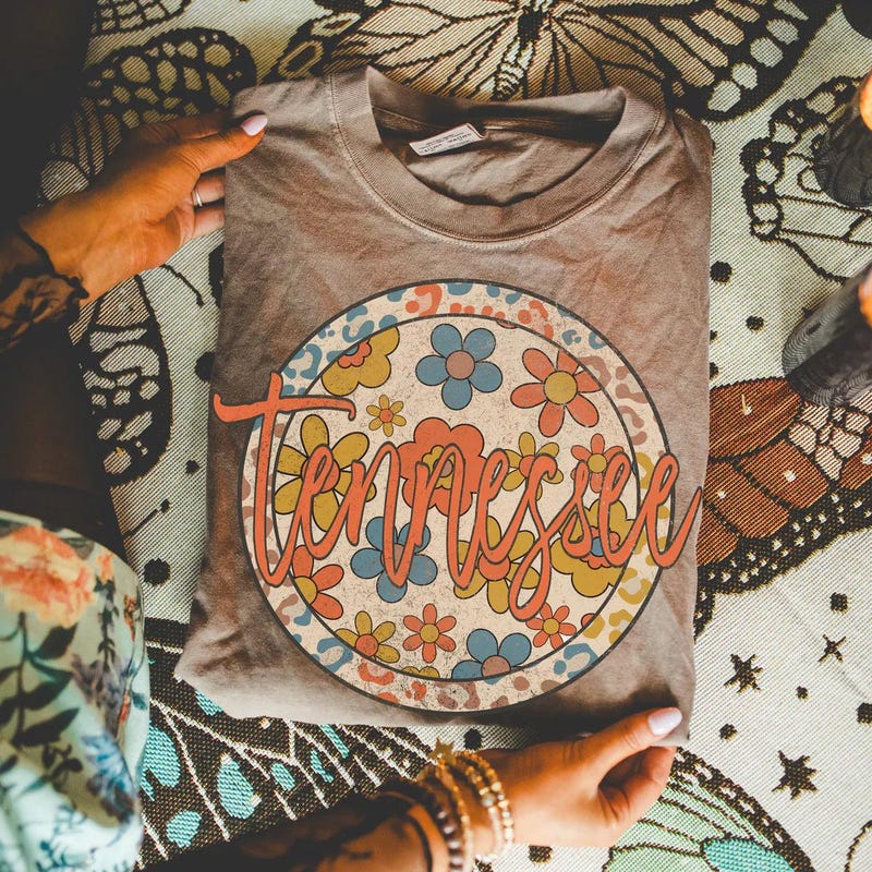 Iron on State of Tennessee - Etsy