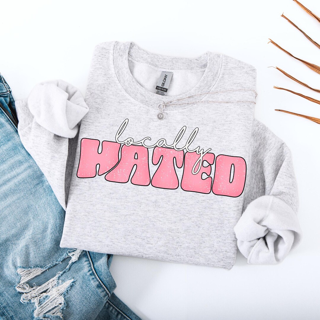 Locally Hated PNG, Trendy, Edgy Floral, Anti Love, Tattoo, Distressed ...