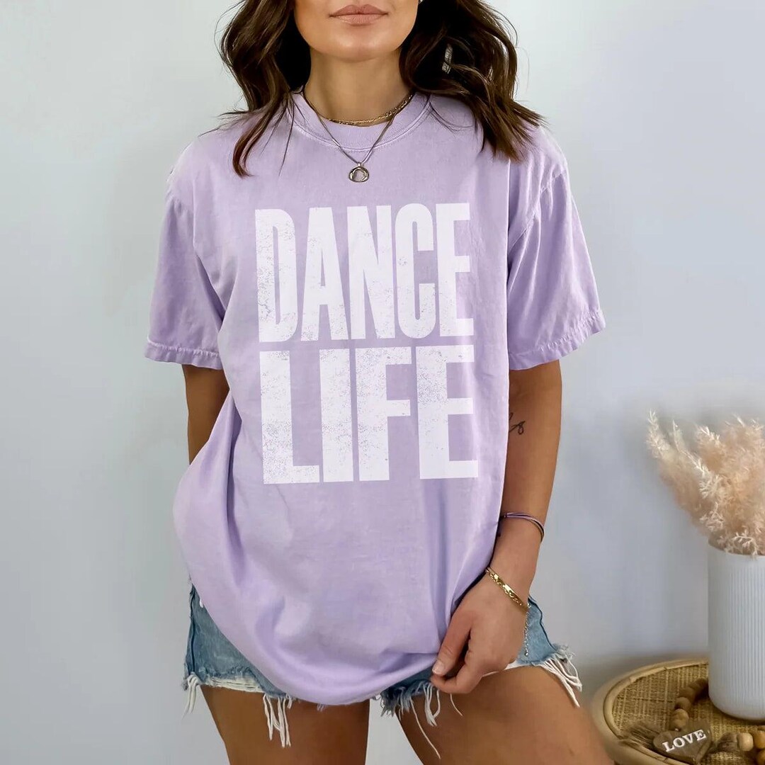 Distressed Dance Life DTF Transfers, Trendy Sports, DTF, Heat Transfer ...