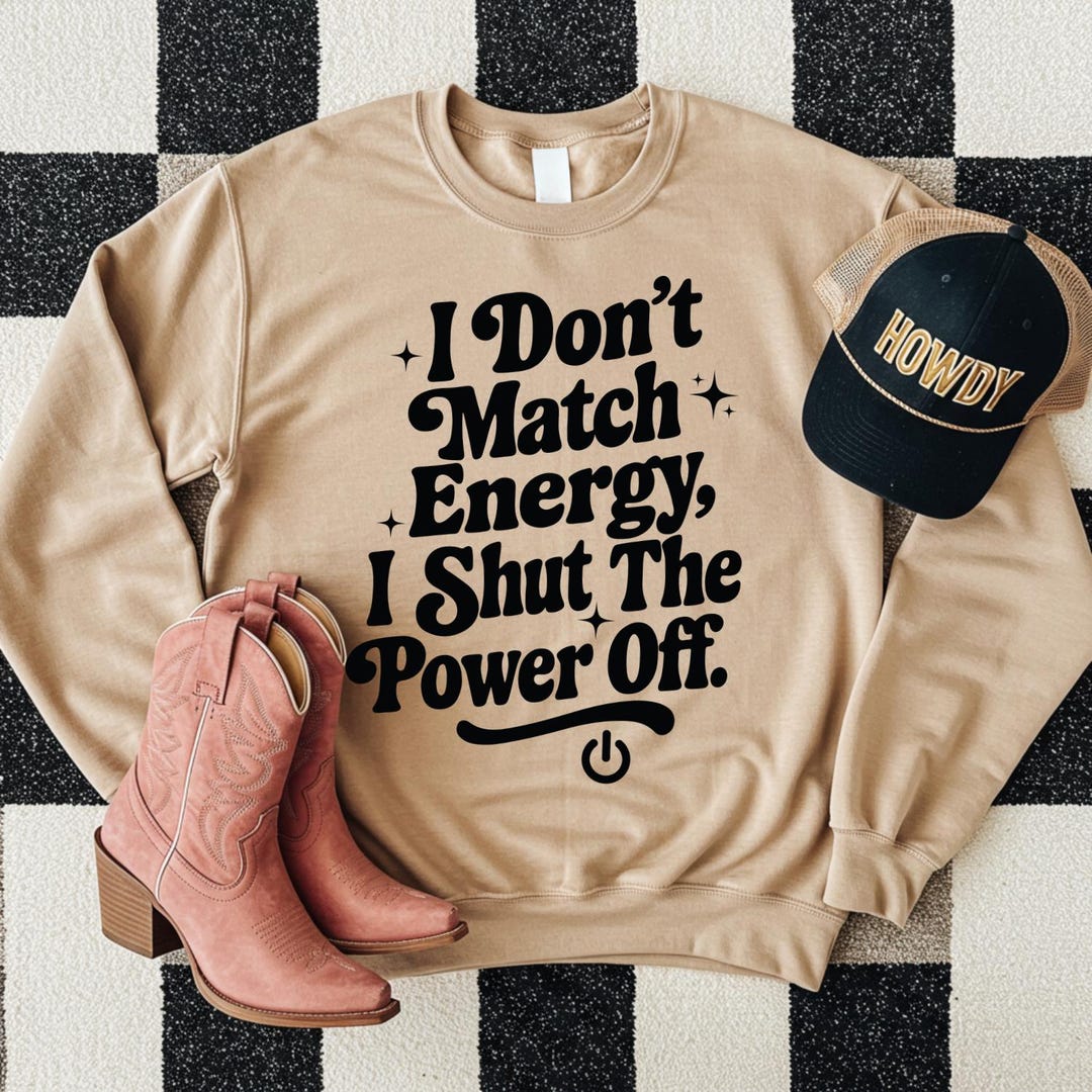 I Shut the Power off DTF Transfer, Trendy Snarky DTF, Humor, Funny ...
