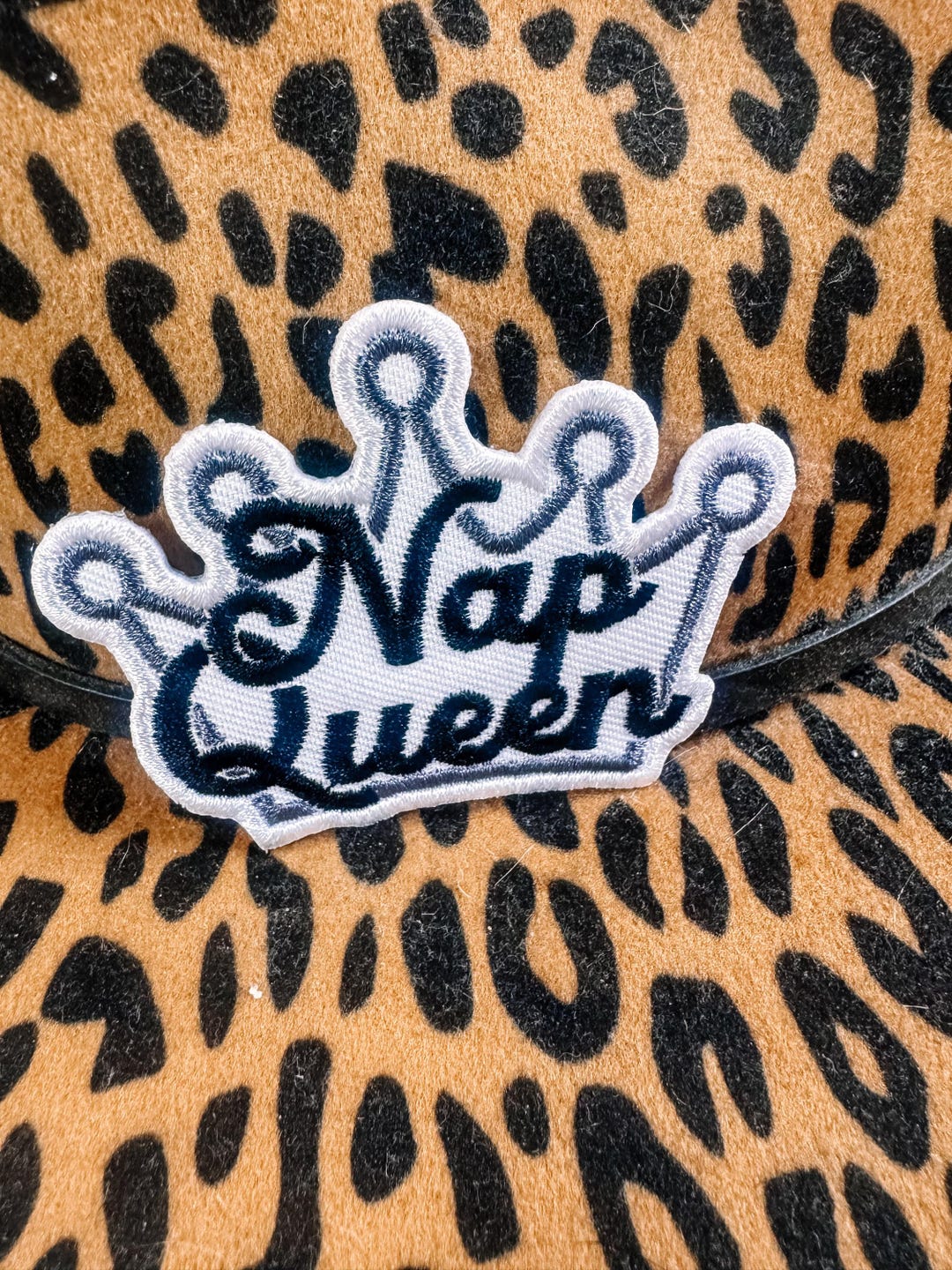 Nap Queen Hat/pocket Patch, Trendy Hat Patch, Jacket, Bookbag, Ready to ...