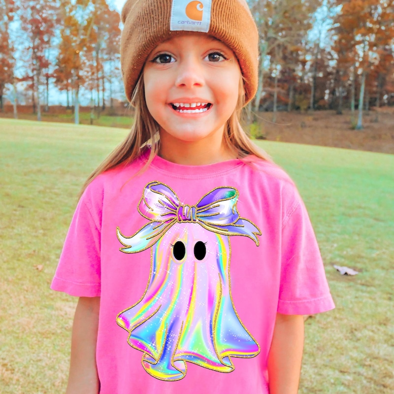 Sparkly Ghost Transfer - Etsy