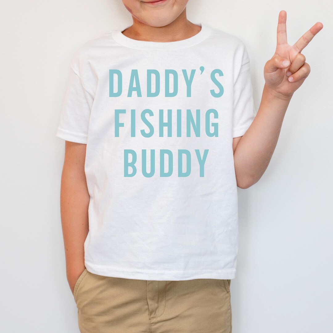 Daddy's Fishing Buddy DTF Transfer,kids Summer, Summer DTF, Stay Cool, Salty Summer, Trendy Kids ...
