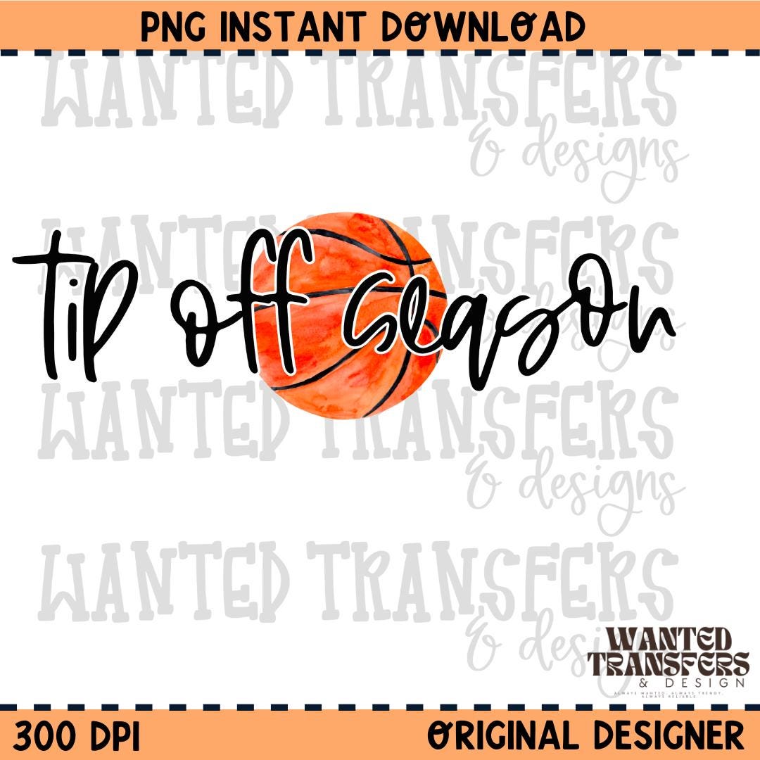 Tip off Season Basketball PNG Digital Download, Basketball Court, Tip ...