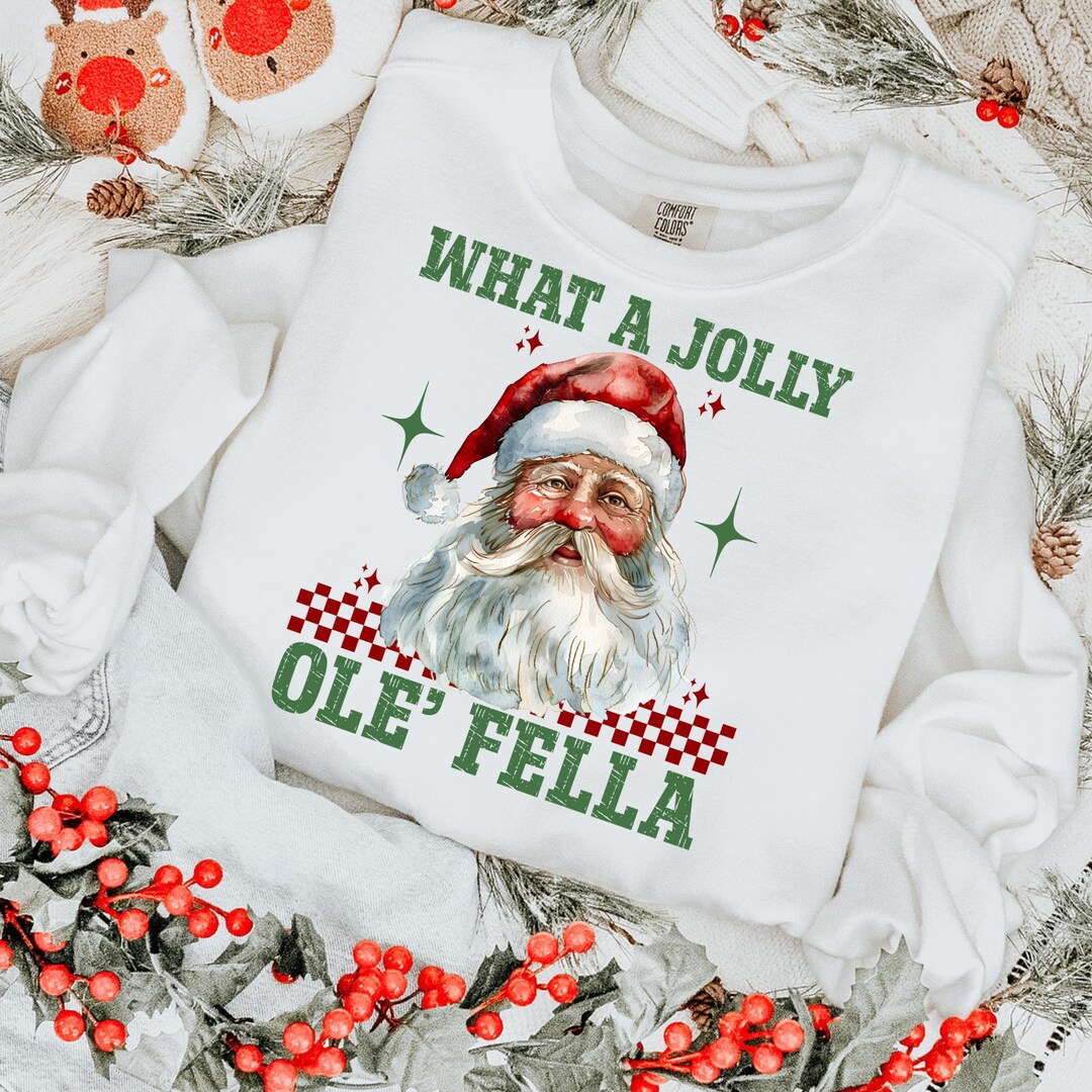 Saint Nick PNG, Santa Christmas PNG, Jolly Fella Christmas, Xmasdigital ...