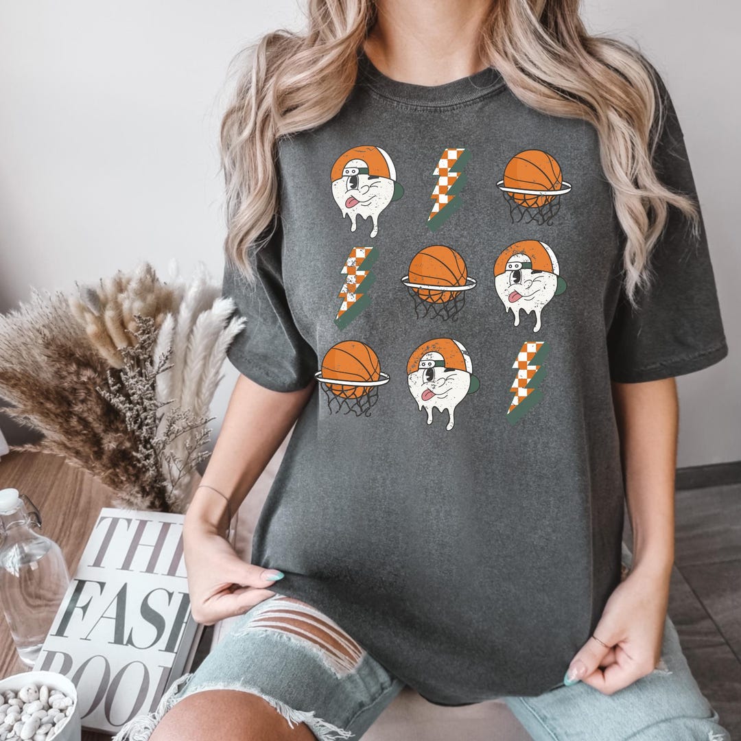 Basketball Variety 2 DTF Transfer, Basketball DTF, Trendy, Sports ...