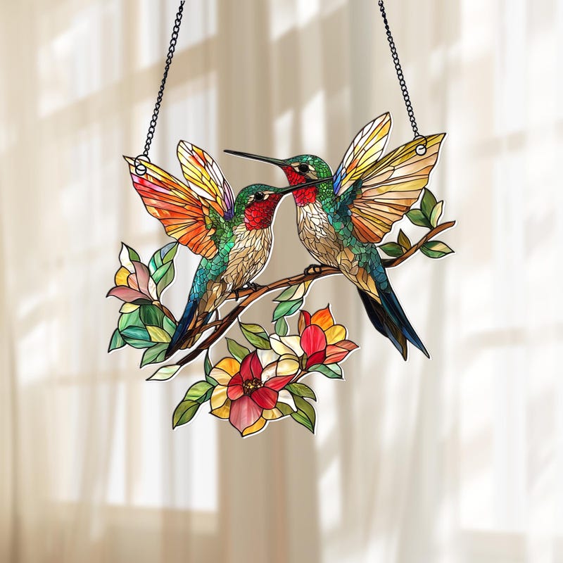 Hummingbird Wall Decor - Etsy
