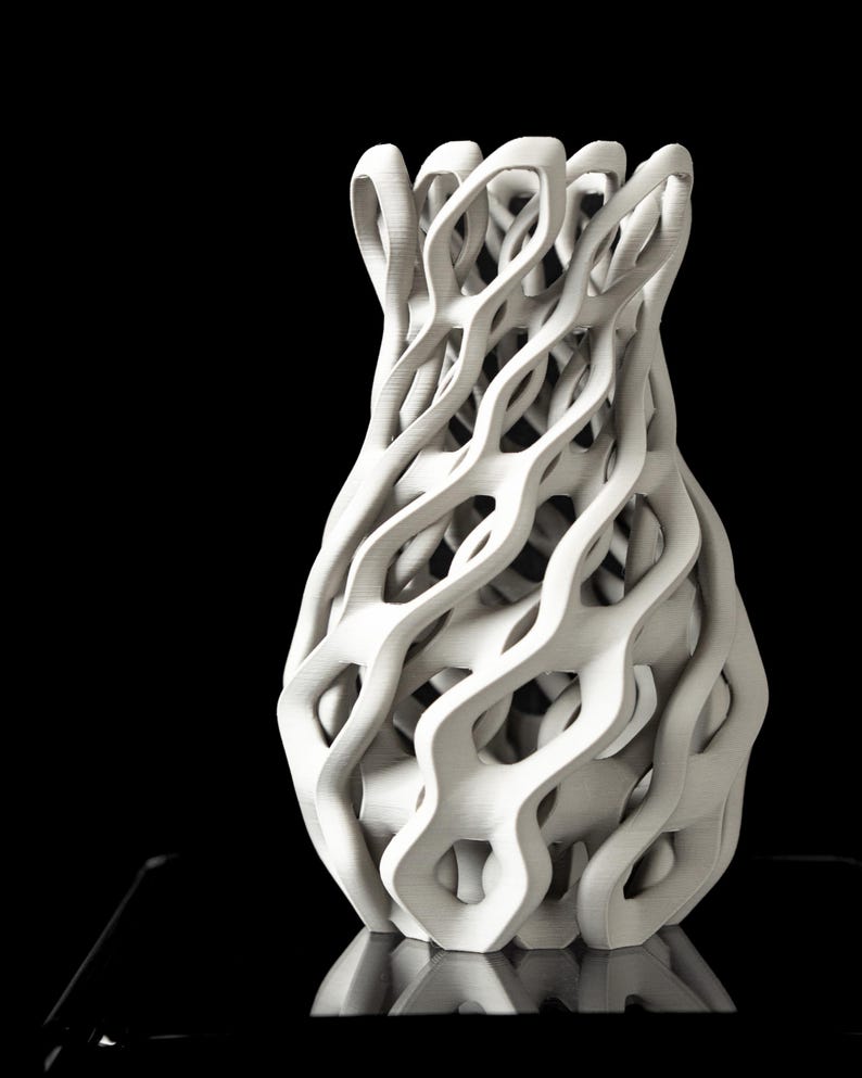 The Chain Flower Vase - Modern | Unique | Home Decor for Dried and ...