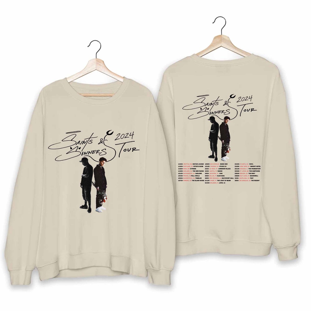 Phora the Saints & Sinners Tour 2024 Shirt, Phora Fan Shirt, Phora 2024 ...