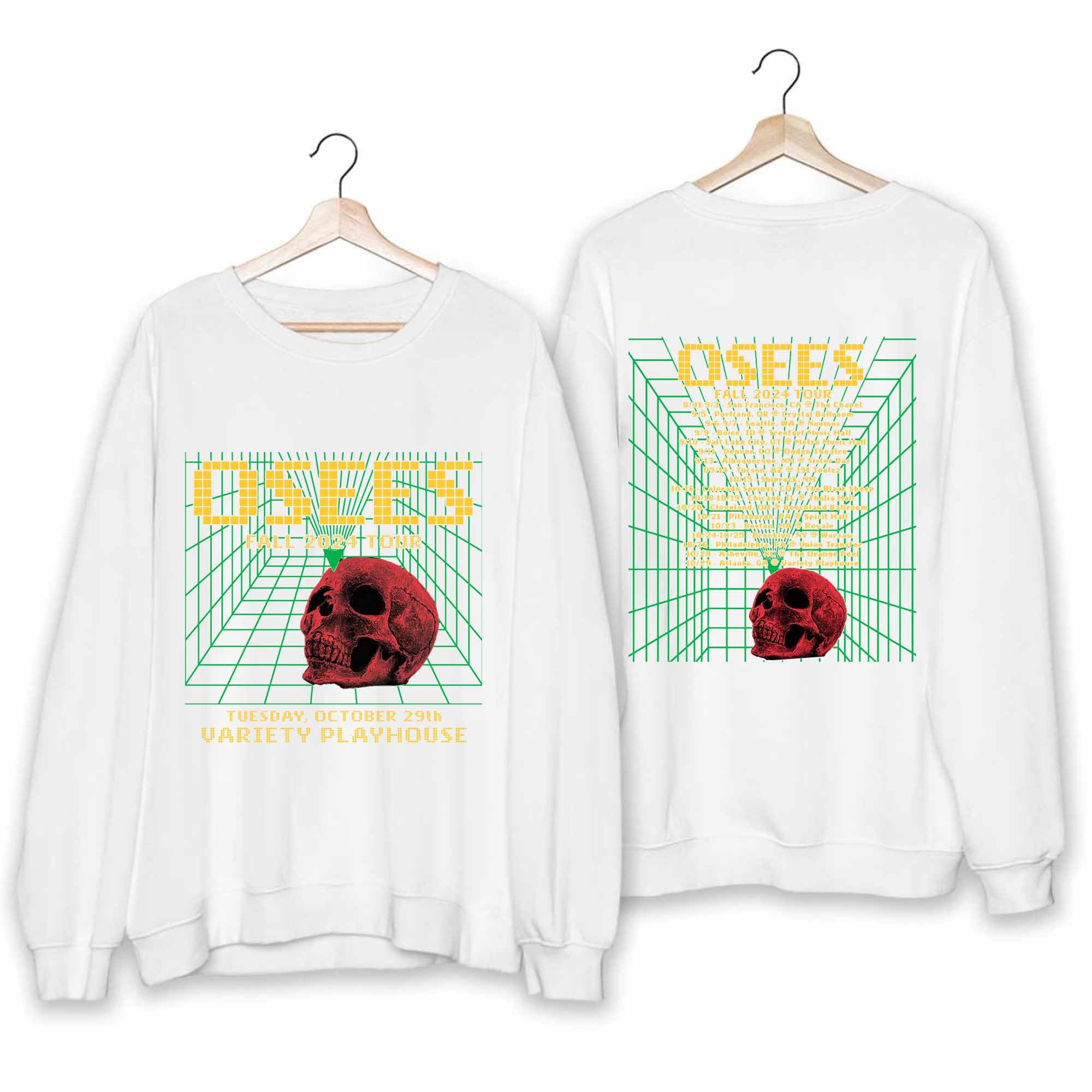 Osees 2024 Fall Tour North America Shirt, Osees Band Fan Shirt, Osees ...