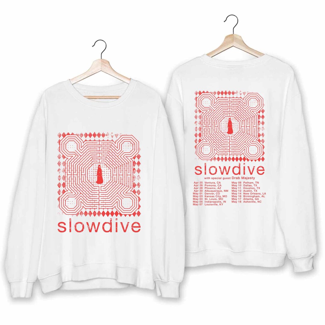 Slowdive 2024 Tour Shirt, Slowdive Band Fan Shirt, Slowdive 2024 ...