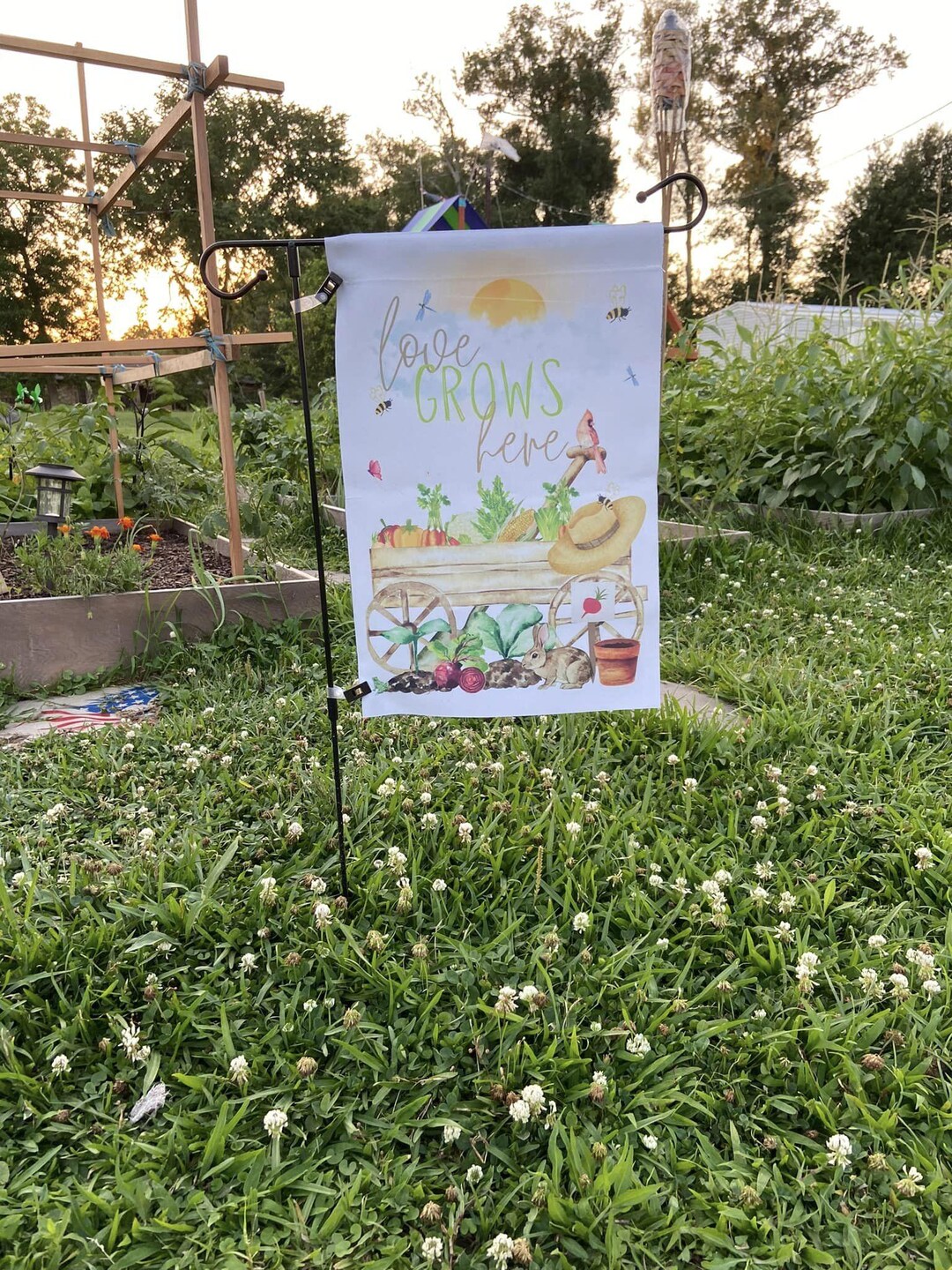 Custom Garden Flags - Etsy