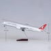Turkish Airlines Boeing B777 Airplane Model 47cm Scale 1:160 Aircraft ...