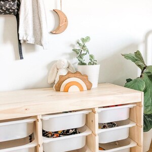 Wooden Rainbow Stacker, Rainbow Decor, Girl Nursery, Montessori , - Etsy