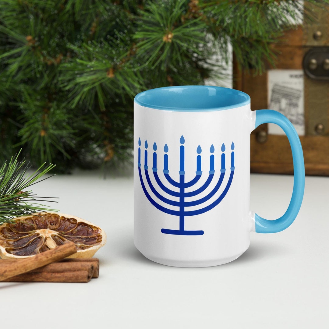 Hanukkah Mug One Miracle at a Time Jewish Holiday Gift Hanukkah Coffee ...