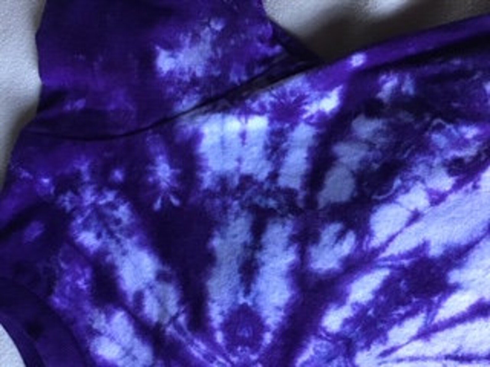 Tie Dyed Ultraviolet Purple Spider Web Design Short Sleeve | Etsy