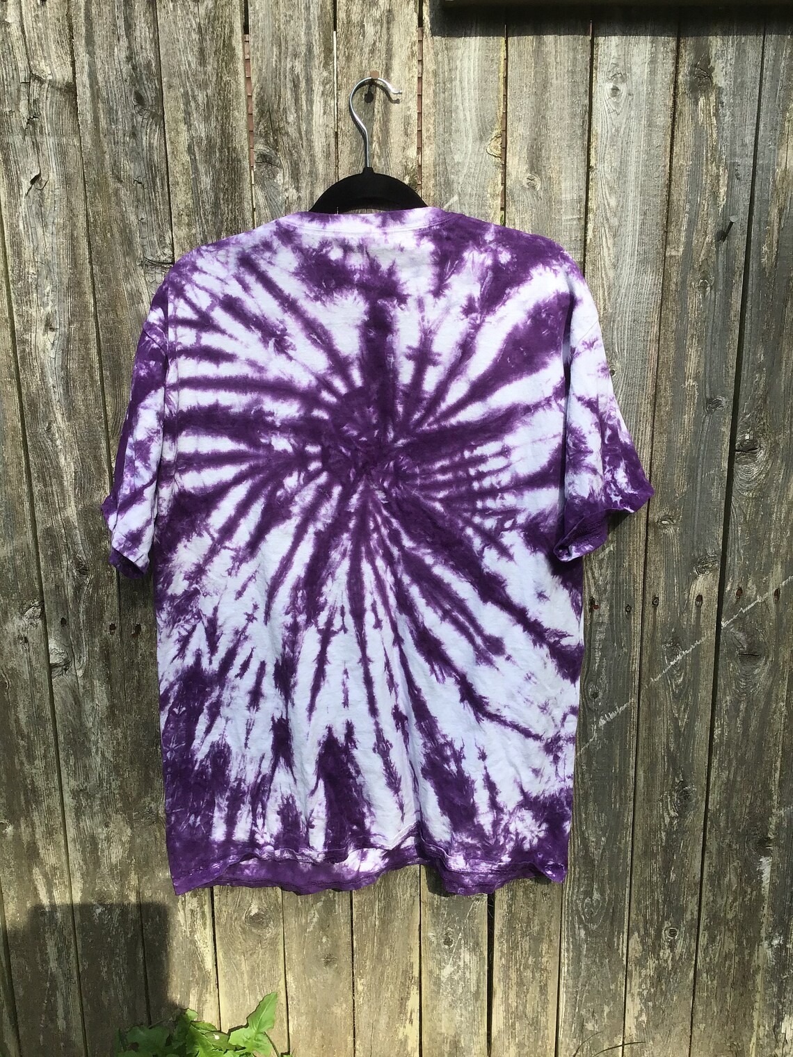 Tie Dyed Ultraviolet Purple Spider Web Design Short Sleeve - Etsy