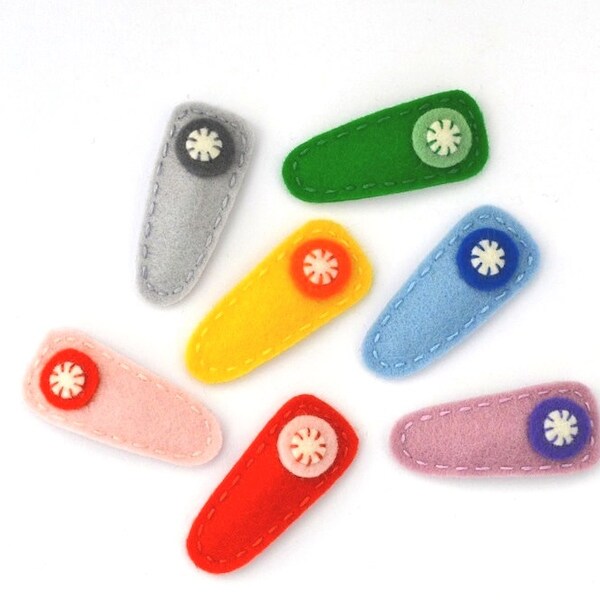 Felt Hair Accessories - Etsy