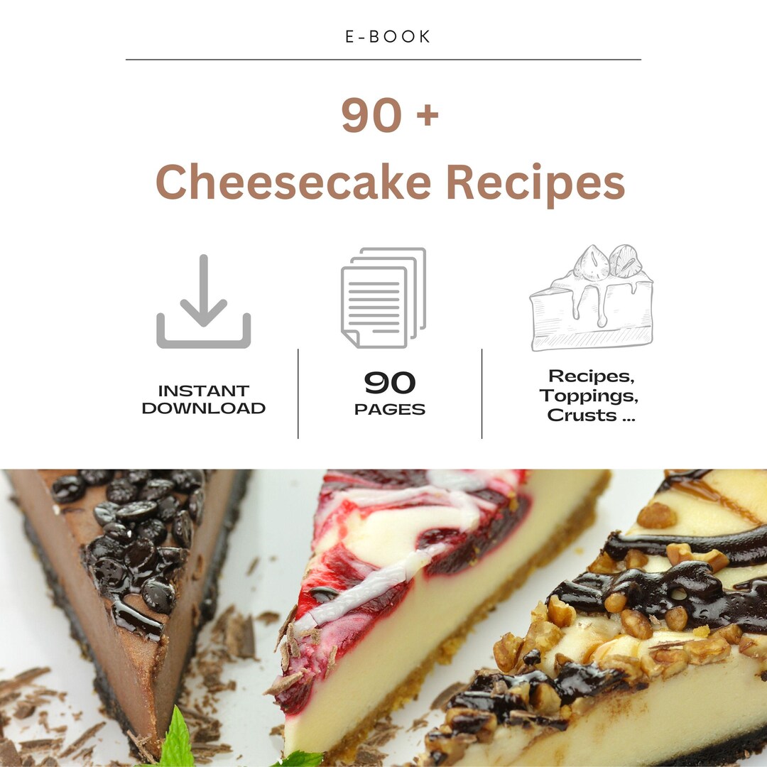 Ultimate Cheesecake Recipe Book, Delicious Cheesecake Recipes, Easy and ...