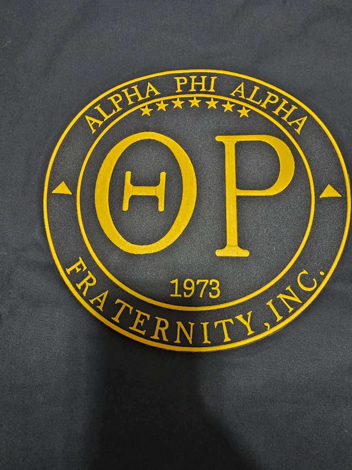 Alpha Phi Alpha Fraternity Patch 10" - Etsy