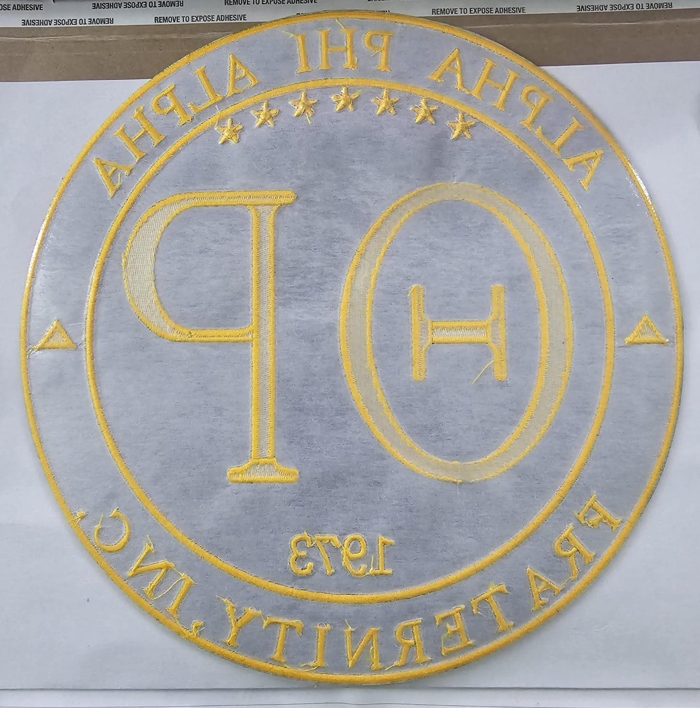 Alpha Phi Alpha Fraternity Patch 10" - Etsy