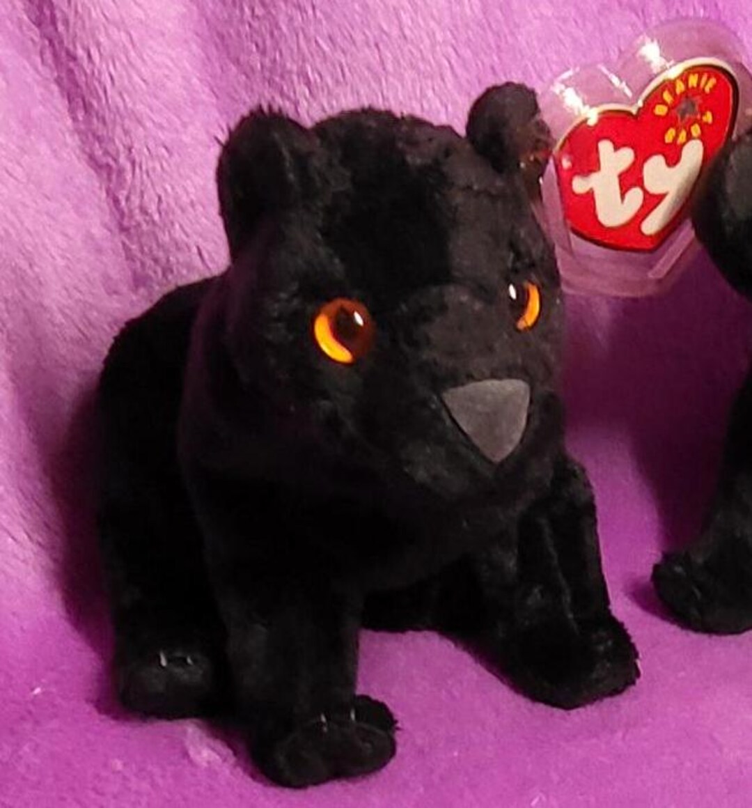 Ty - Beanie Baby - Midnight - Style#:4355 - Etsy