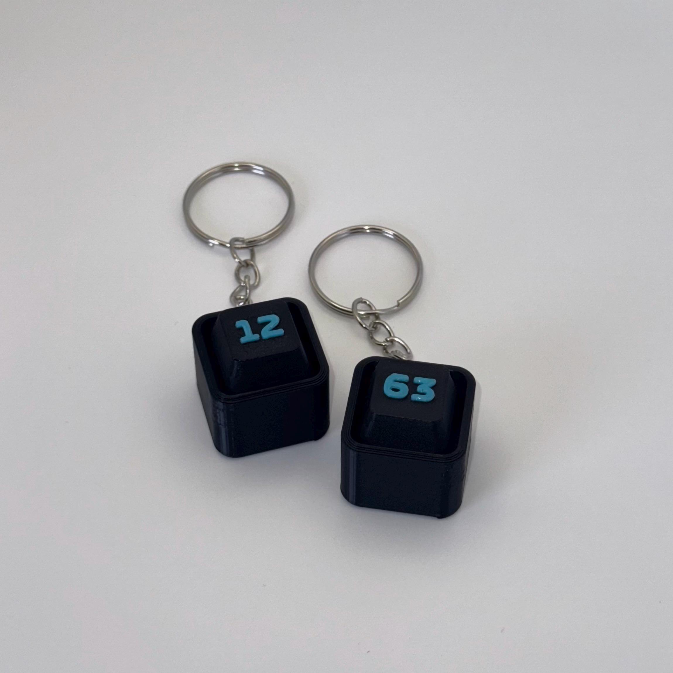 Formula 1 Keychain With Driver Number, Clicky Mechanical Keyboard ...
