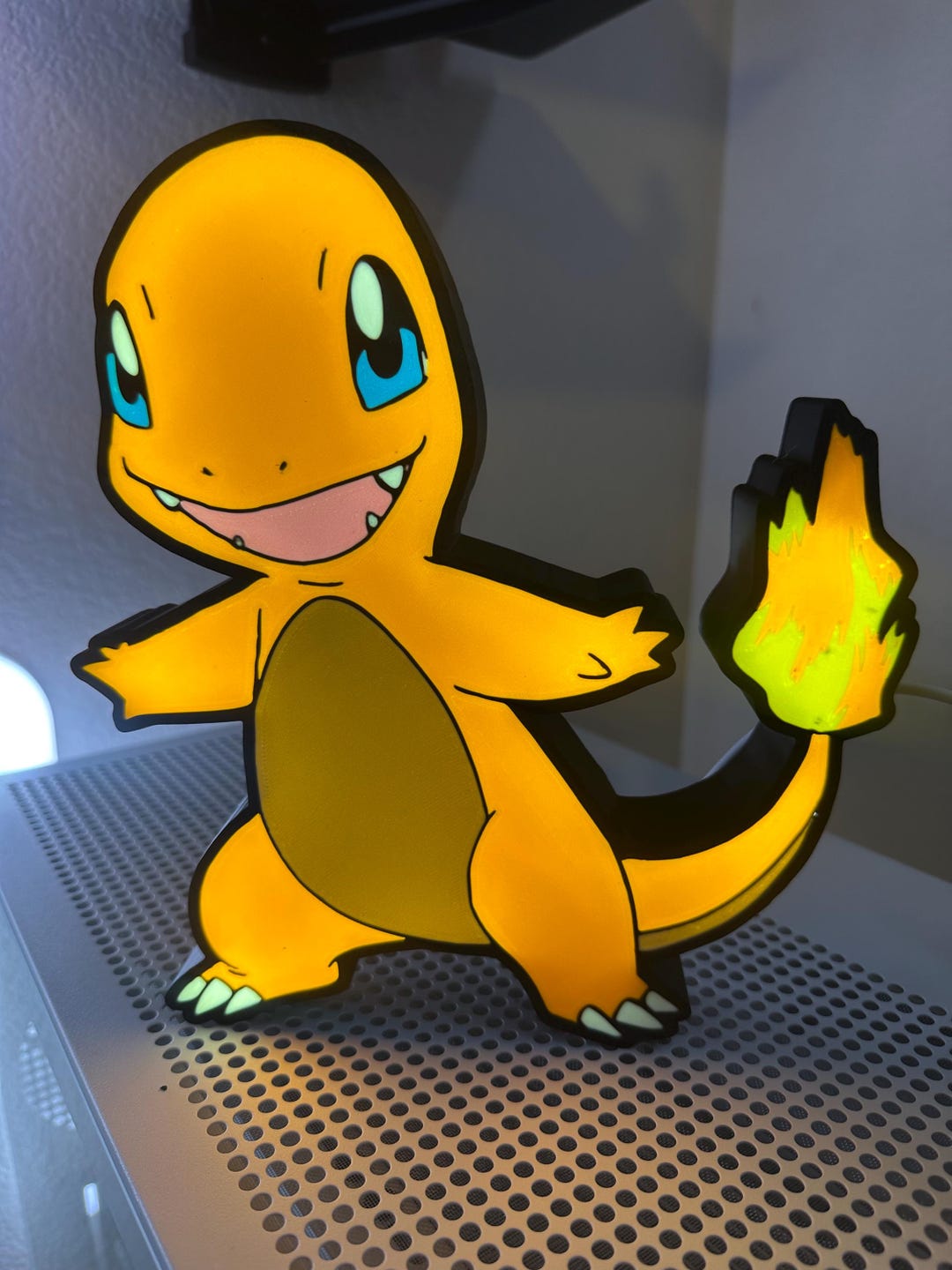 Charmander Pokemon Light - Cute Night Light, LED Lamp for Kids, Pokemon ...