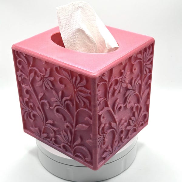 Grey Unique Tissue Box - Etsy