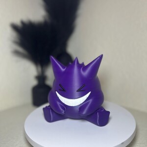 3D Printed Gengar Pokemon Controller Stand, Gaming Decor - Etsy