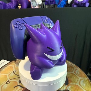 3D Printed Gengar Pokemon Controller Stand, Gaming Decor - Etsy