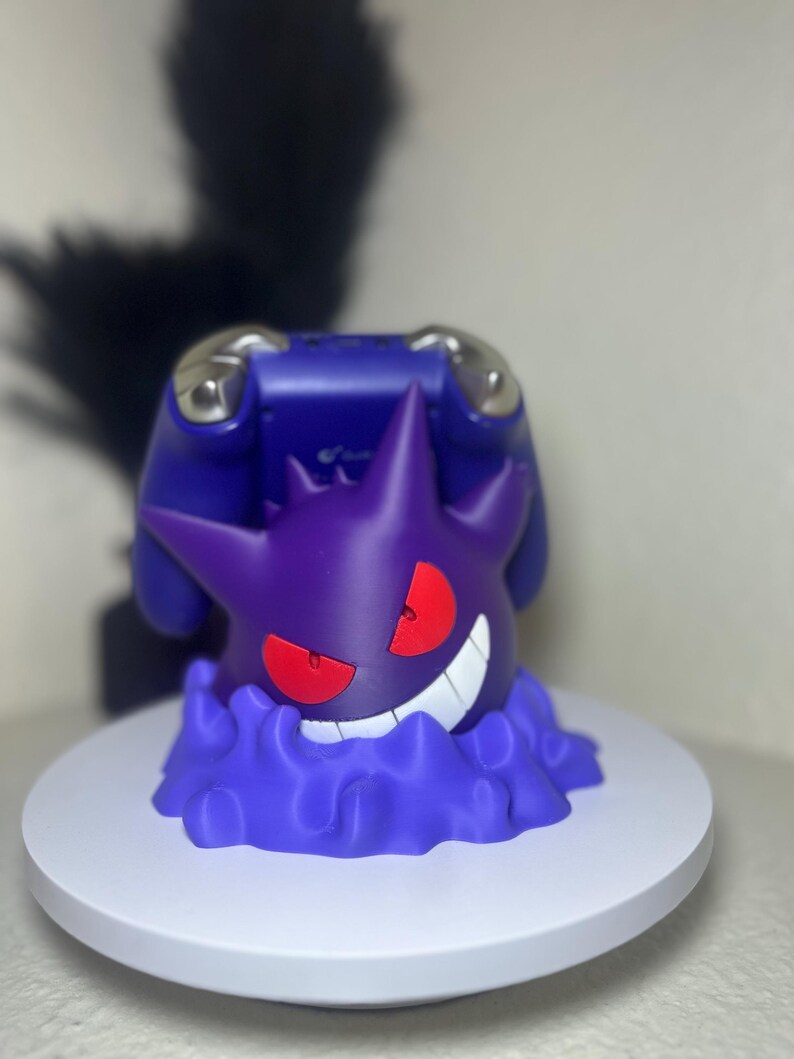 Gengar-inspired Controller Stand for Xbox, Playstation, Switch | Gaming ...